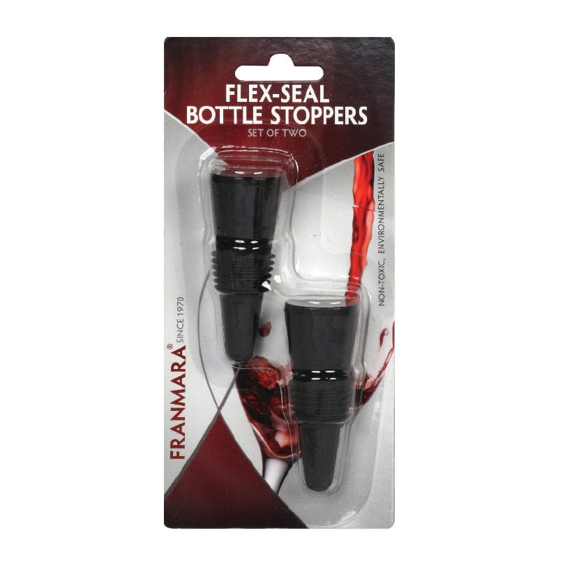 2 Pack Flex Bottle Stoppers - Wholesale - Pak-it Products