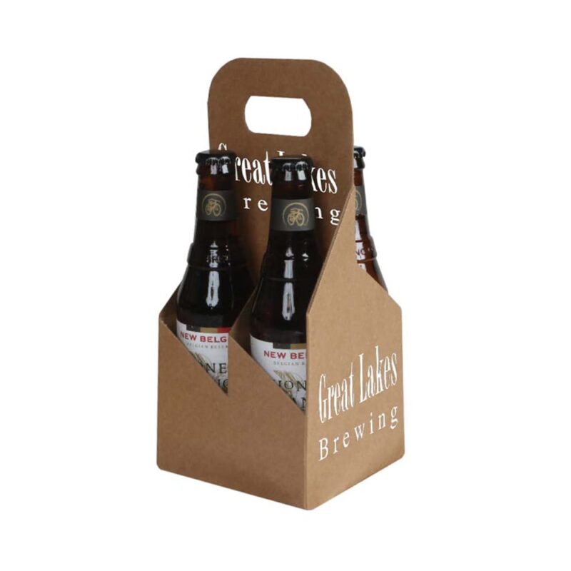 Custom 4 Pack Carrier | Bottle Carriers | Pak-it Products