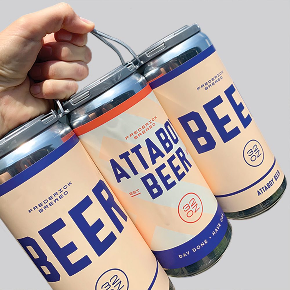 3 Pak 32 oz. Crowler Can Carrier - Wholesale - Pak-it Products